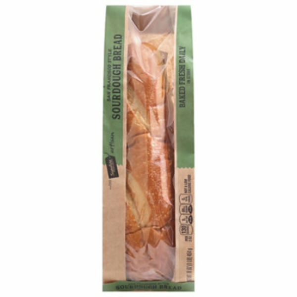 Safeway Signature SELECT Bread, Sourdough, San Francisco Style Same-Day ...