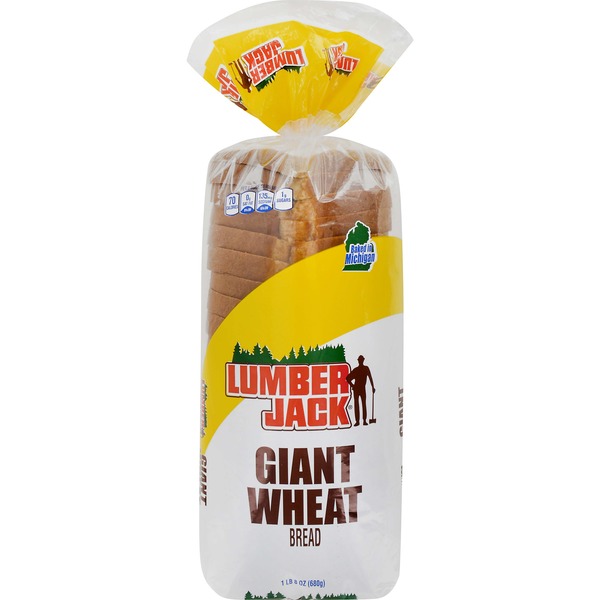 Lumber Jack Giant Wheat Bread (24 oz) - Instacart