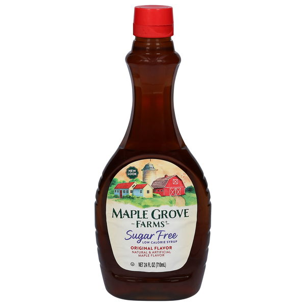 Safeway Maple Grove Farms of Vermont Sugar Free Maple Flavor Low ...