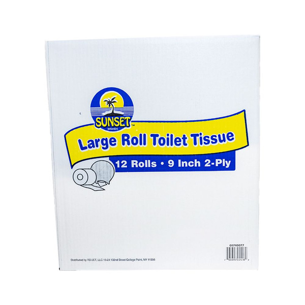 Sunset Brands 9" 2-Ply Toilet Tissue Delivery or Pickup | Restaurant Depot