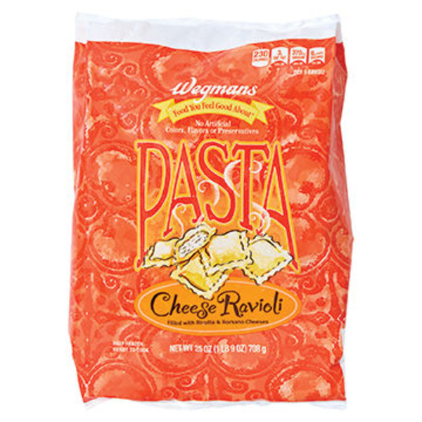 Wegmans Wegmans Cheese Ravioli Pasta Same-Day Delivery or Pickup ...