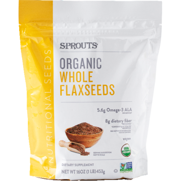 Sprouts Farmers Market Sprouts Organic Whole Flaxseeds Pickup | Instacart