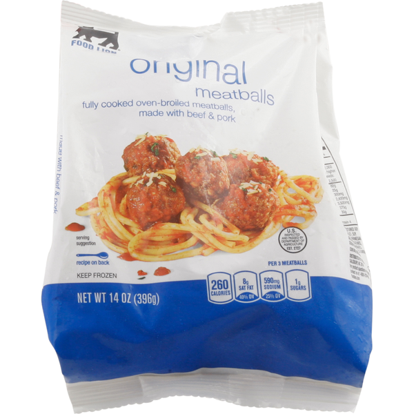 Food Lion Food Lion Meatballs, Original Same-Day Delivery or Pickup ...