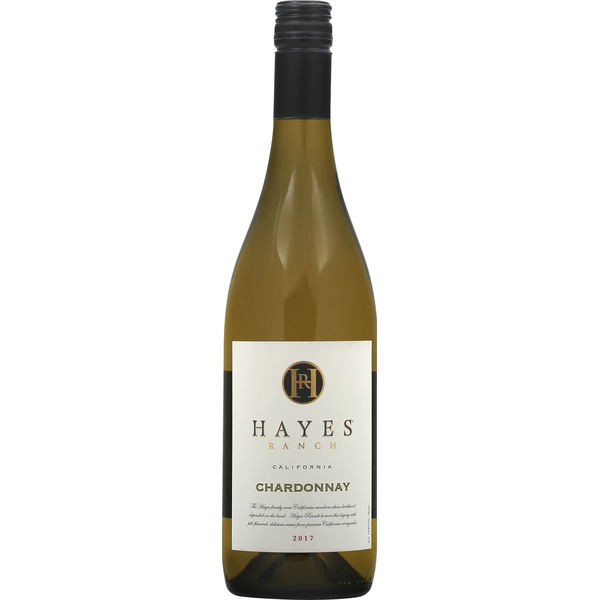 Hayes Ranch Chardonnay, California, 2017 (750 ml) - Instacart