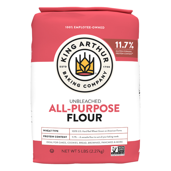 Food Lion King Arthur Baking Company All Purpose Unbleached Flour, Non ...