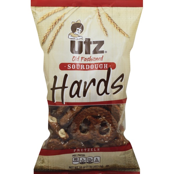 Utz Old Fashioned Sourdough Hards Pretzels (16 oz) - Instacart