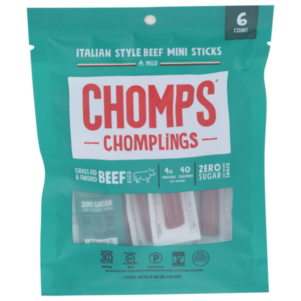 Sprouts Farmers Market Chomps Mini Italian Beef Sticks Same-Day ...