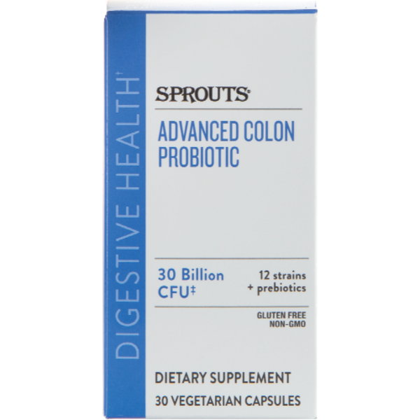 Sprouts Farmers Market Sprouts 30 Billion CFU Advanced Colon Probiotic ...