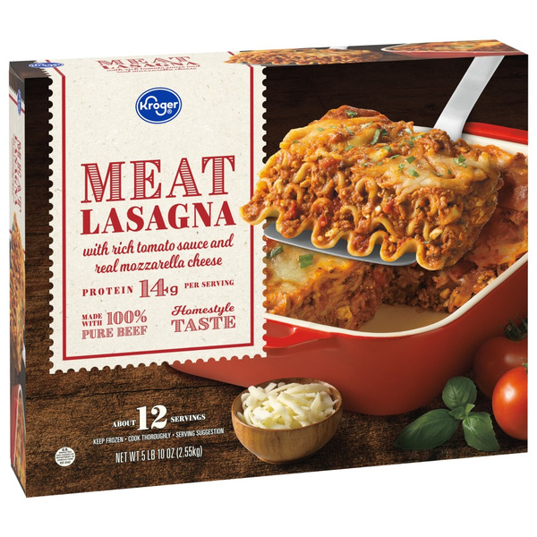 Kroger Kroger Party Size Meat Lasagna Same-Day Delivery or Pickup ...