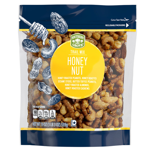 Southern Grove Honey Nut Trail Mix Same-Day Delivery or Pickup | ALDI