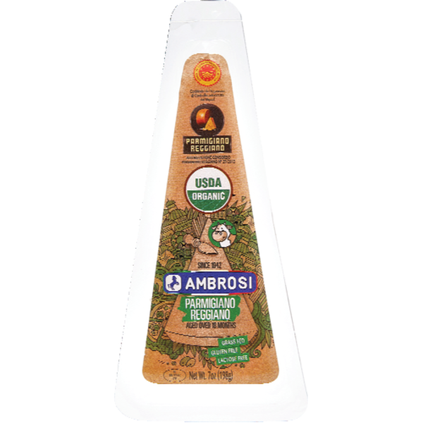 Ambrosi Cheese, Italian Parmigiano Reggiano DOP, Organic Same-Day ...
