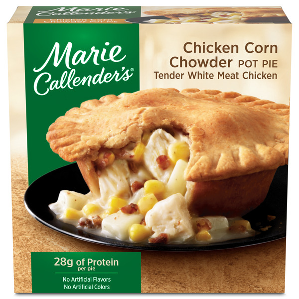 Marie Callender's Chicken Corn Chowder Pot Pie, Frozen Meal Same-Day ...