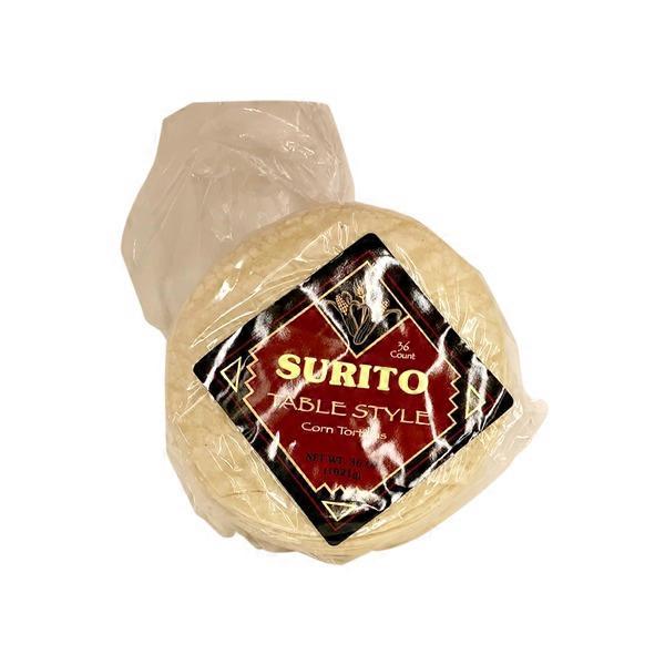 Surito Table Style Corn Tortillas (36 ct) - Instacart