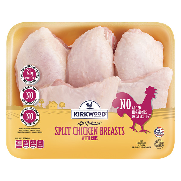 Kirkwood Fresh Split Chicken Breasts Same-Day Delivery or Pickup | ALDI