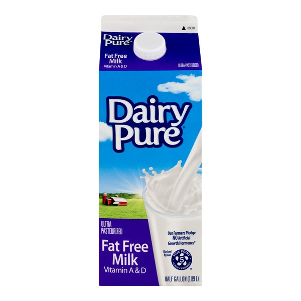 DairyPure Fat Free Milk (0.5 gal) - Instacart