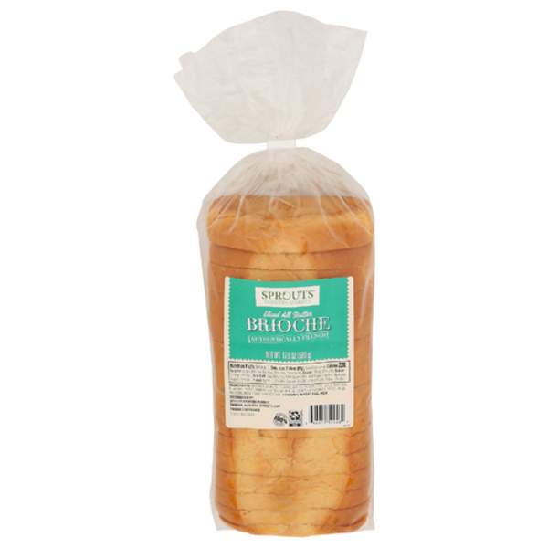 Sprouts Farmers Market Sprouts Brioche Bttr Sliced Loaf Same-Day ...