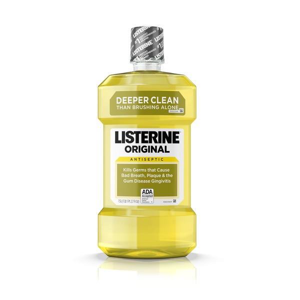 Listerine Original Antiseptic Mouthwash (1.5 L) - Instacart