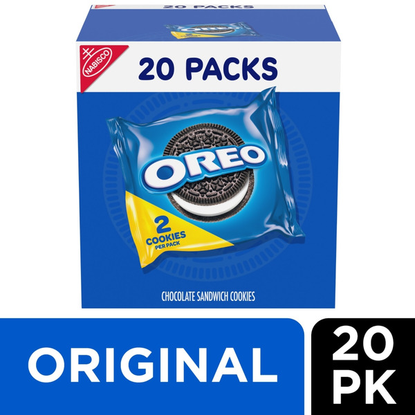 Kroger Oreo Chocolate Sandwich Cookies, Snack Packs 15.6 oz Same-Day ...