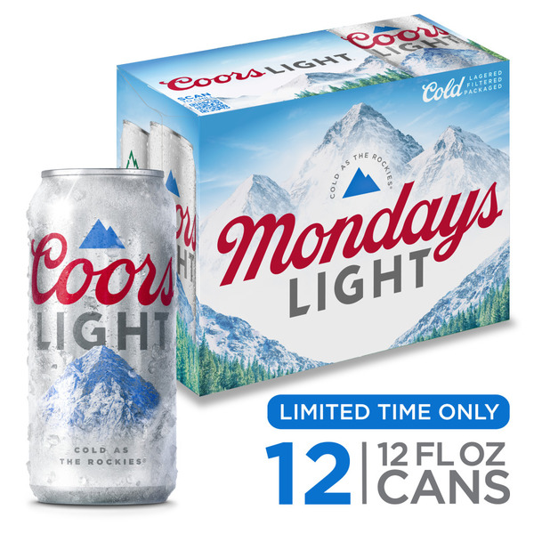 Publix Coors Light Mondays Light American Light Lager Beer Same-Day ...