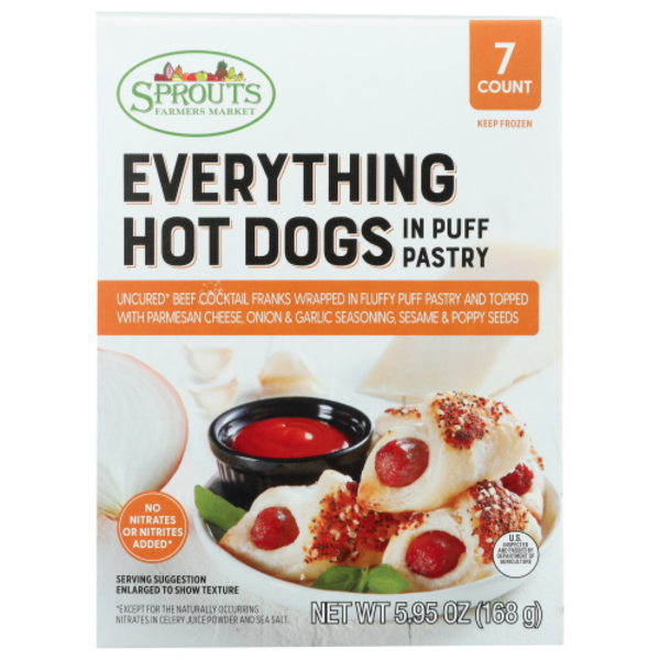 Sprouts Everything Hot Dogs in Puff Pastry Same-Day Delivery or Pickup | Sprouts Farmers Market