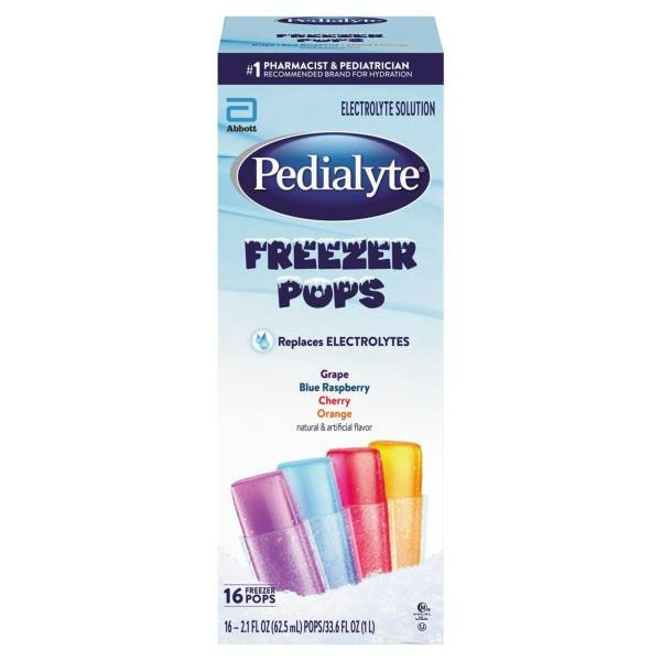 Pedialyte Electrolyte Solution Pops Variety Pack Pops Same-Day Delivery ...