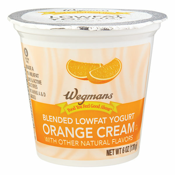 Wegmans Wegmans Food You Feel Good About Orange Cream Blended Lowfat ...