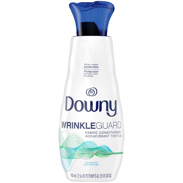 Downy Wrinkleguard Liquid Fabric Softener And Conditioner, Unscented ...