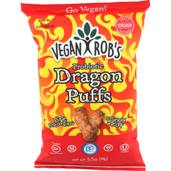 Sprouts Farmers Market Vegan Rob's Sorghum Puffs, Dragon Same-Day ...