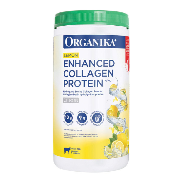 Costco Organika FÄV Lemon Enhanced Collagen Protein Powder Same-Day ...