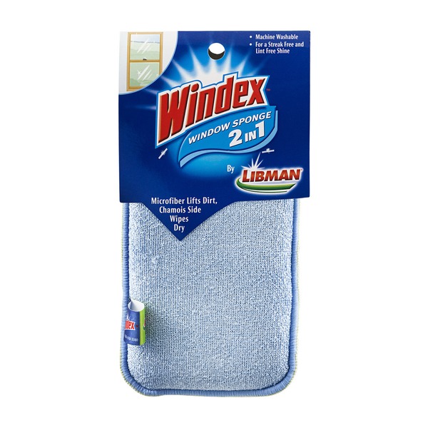 Libman Windex Window Sponge 2 in 1 (1 ct) - Instacart
