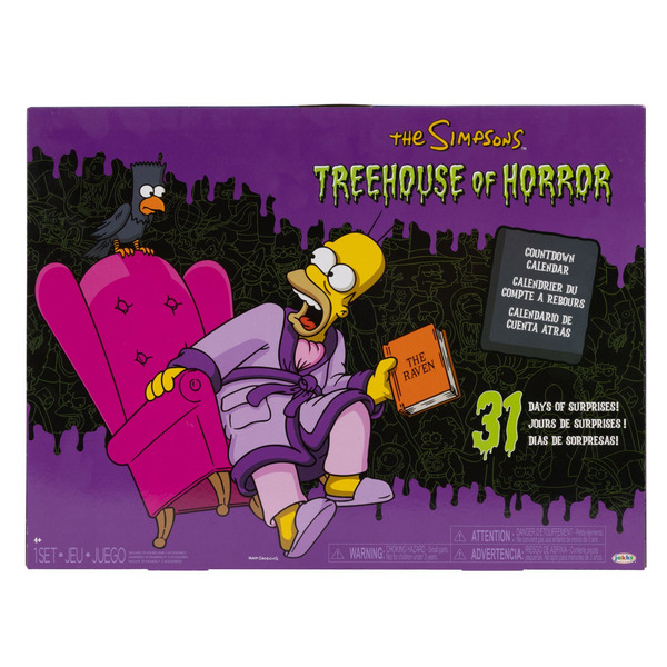 The Simpsons Treehouse of Horror Countdown Calendar Same-Day Delivery ...