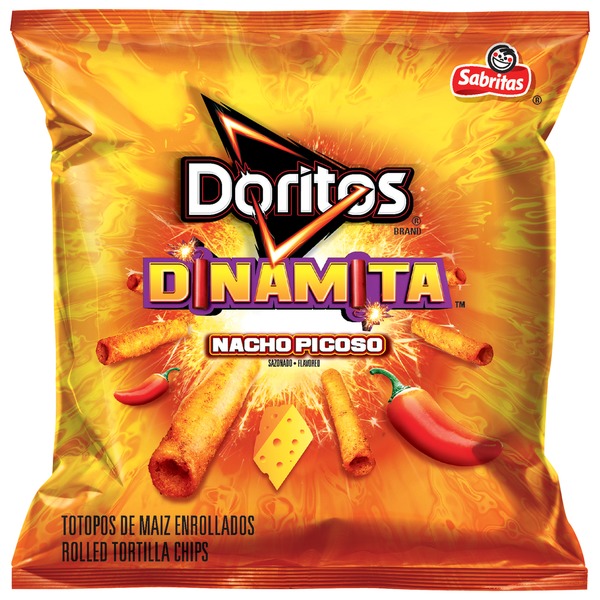 Doritos Dinamita Nacho Picoso Rolled Tortilla Chips (31.8 g) - Instacart