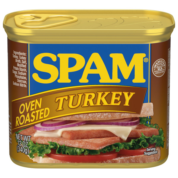 SPAM Oven Roasted Turkey, 12 OZ Same-Day Delivery or Pickup | Publix