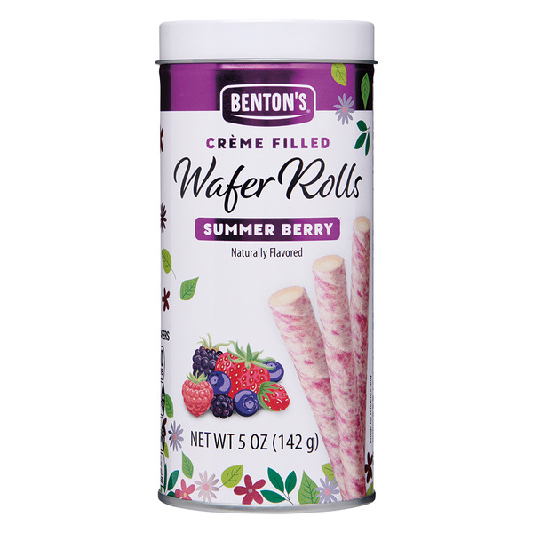 Benton's Summer Creme Wafer Rolls Berry Same-Day Delivery or Pickup | ALDI