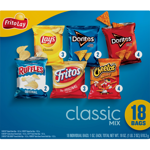 Target Frito Lay Snacks, Classic Mix Same-Day Delivery | Instacart