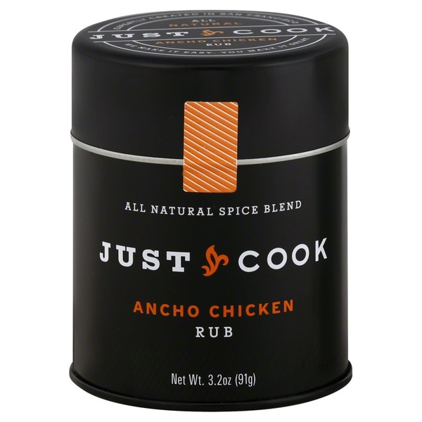Just Cook Ancho Chicken Rub (3.2 oz) - Instacart