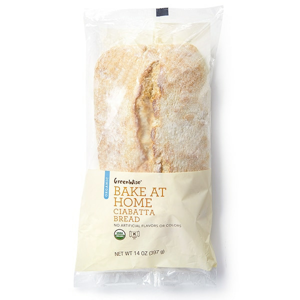 GreenWise Bread, Organic, Ciabatta, Bake at Home Same-Day Delivery or ...