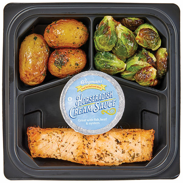 Wegmans Wegmans EZ Meals Pan Seared Salmon with Cherry Tomato Salsa ...