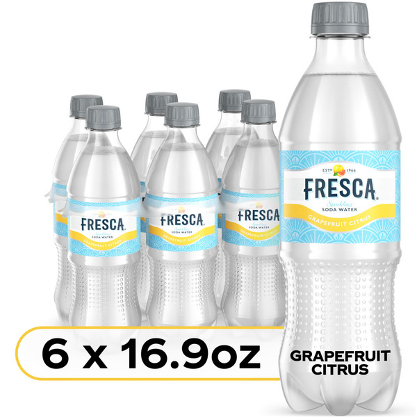 Fresca Grapefruit Citrus Sparkling Soda Water Bottles Same-Day Delivery or Pickup | Publix