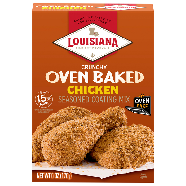 ShopRite Louisiana Fish Fry Products Seasoned Coating Mix, Chicken ...