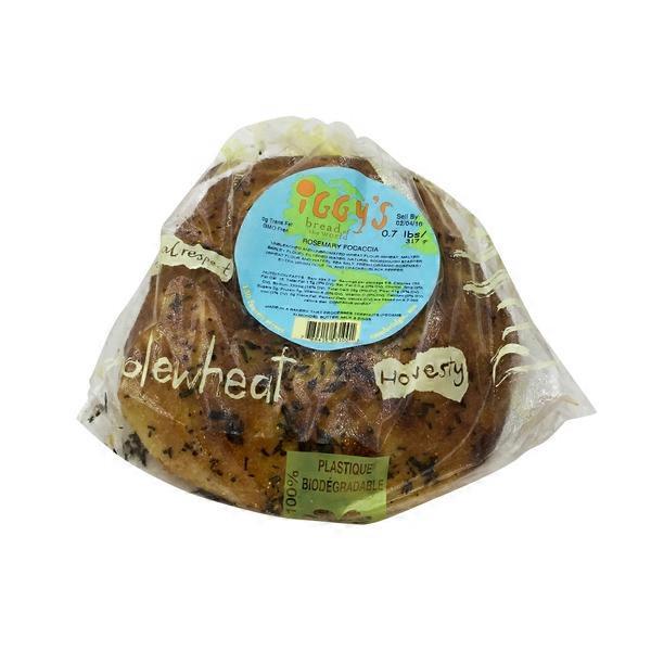 Iggy's Bread of the World Rosemary Focaccia (0.7 lb) - Instacart