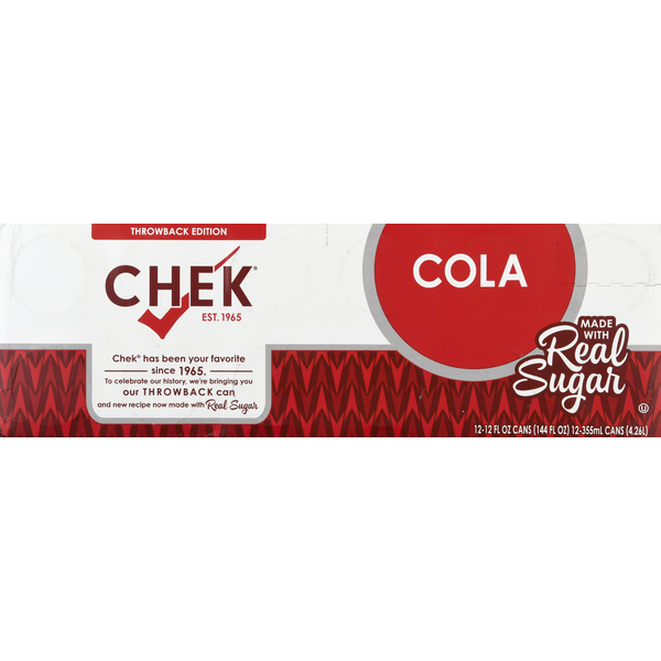 Chek Cola (12 each) - Instacart