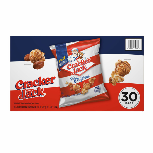 BJ's Wholesale Club Cracker Jack Popcorn & Peanuts, Coated, Original ...
