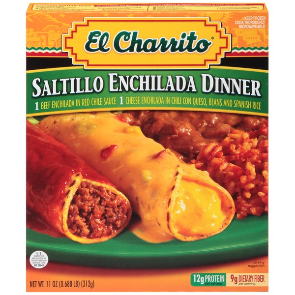 El Charrito Saltillo Enchilada Dinner (11 oz) - Instacart