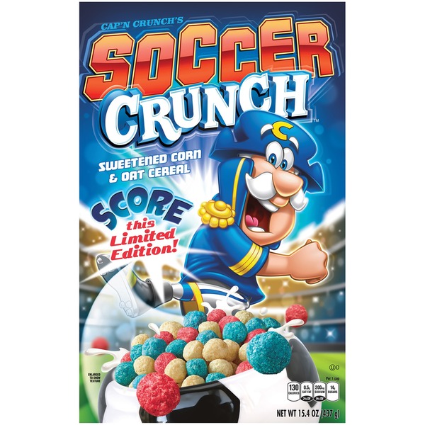 Quaker Soccer Crunch Sweetened Corn & Oat Cereal (15.4 oz) - Instacart