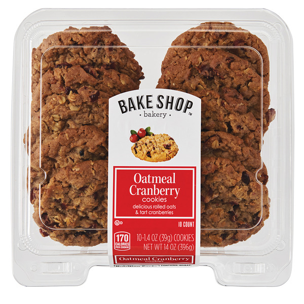 Bake Shop by ALDI Oatmeal Cranberry Cookies Same-Day Delivery or Pickup ...