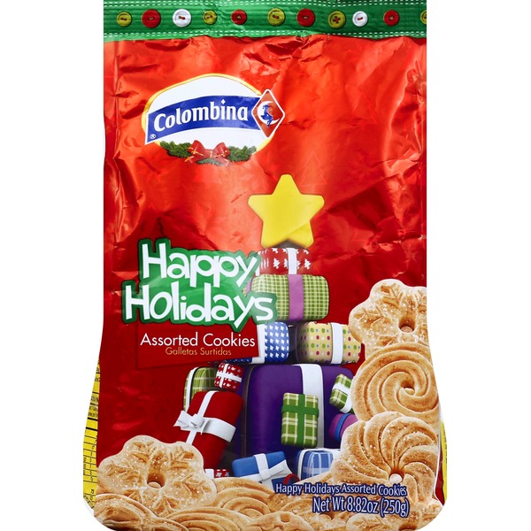 Colombina Cookies, Assorted, Happy Holidays (8.82 oz) - Instacart