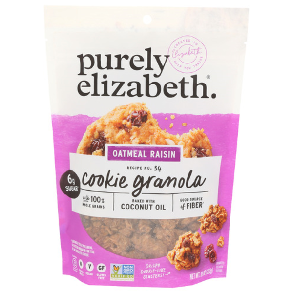 Purely Elizabeth Oatmeal Raisin Cookie Granola Same-Day Delivery or ...