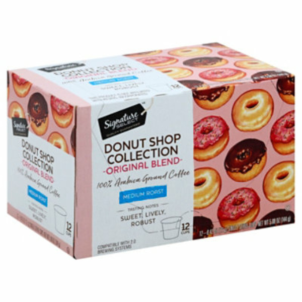 Safeway Signature SELECT Coffee, 100% Arabica, Ground, Medium Roast ...