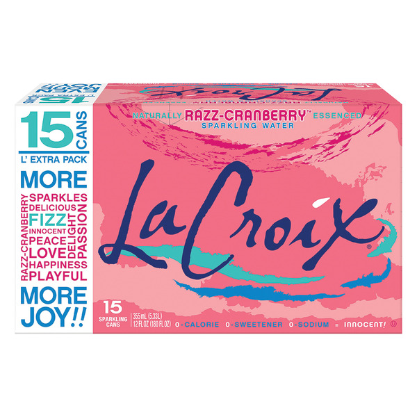 LaCroix Sparkling Water, Cran-Raspberry Flavored, Bonus Pack Same-Day Delivery or Pickup | ALDI